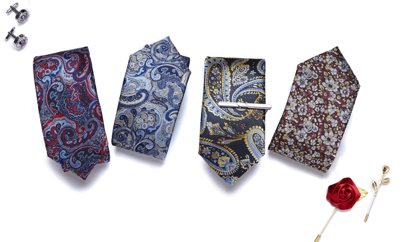 The Ultimate Floral Necktie Set for Weddings and Business Events
